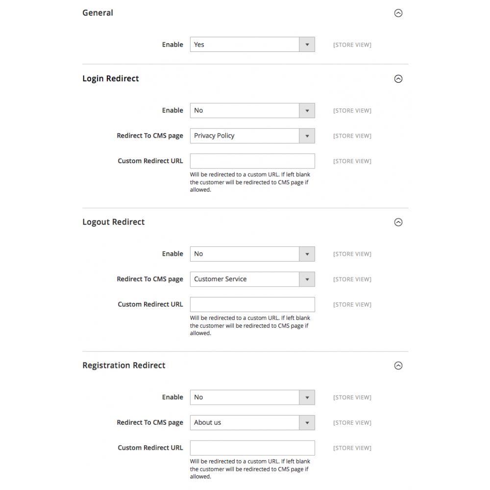 Custom Login Redirect [M2] | Hungersoft.com